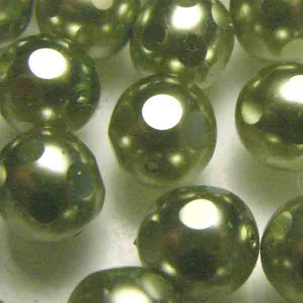 Avocado 6MM Pearl with Spots