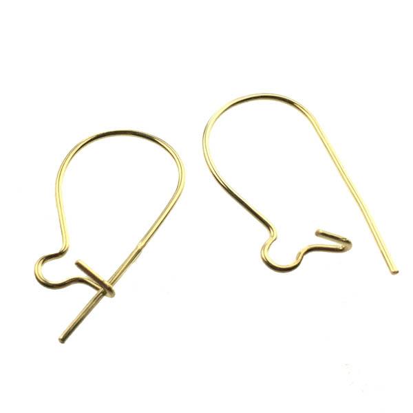 Gold Filled 17.5MM Kidney Earwire